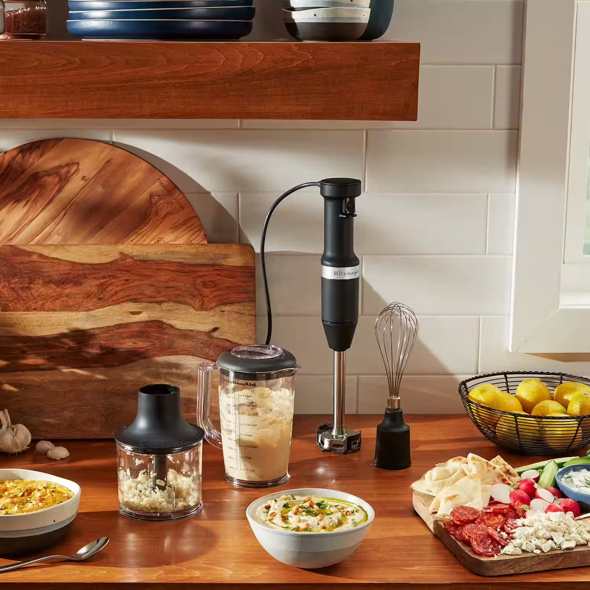 KitchenAid Variable Speed Corded Hand Blender with Accessories ...