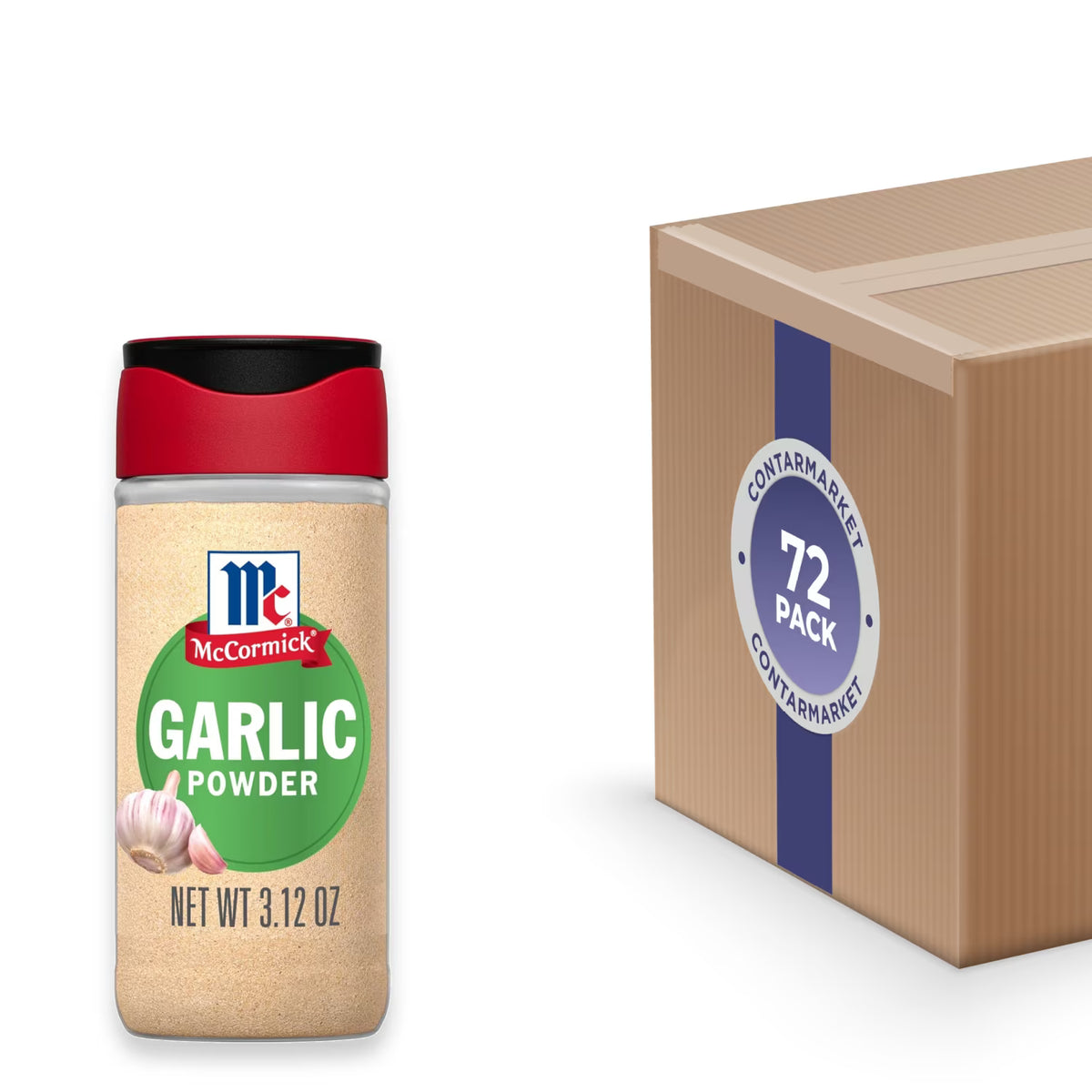 McCormick Garlic Powder Pantry Seasoning - 3.12 oz - 72 Pack – Contarmarket