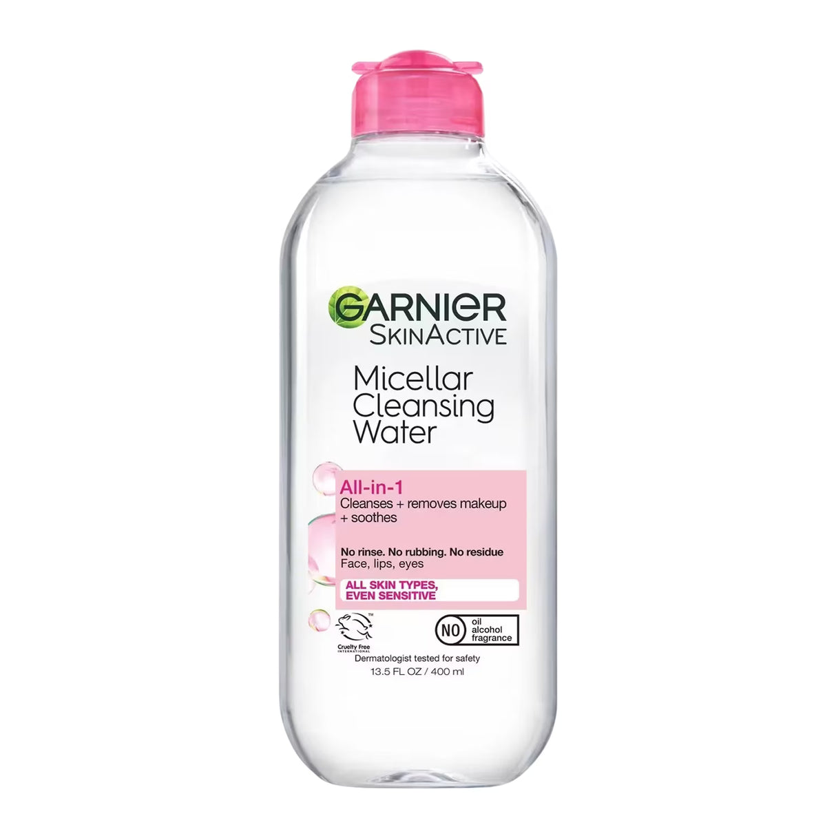 Garnier SkinActive Micellar Cleansing Water All-in-1 - 13.5 oz - 12 Pa ...