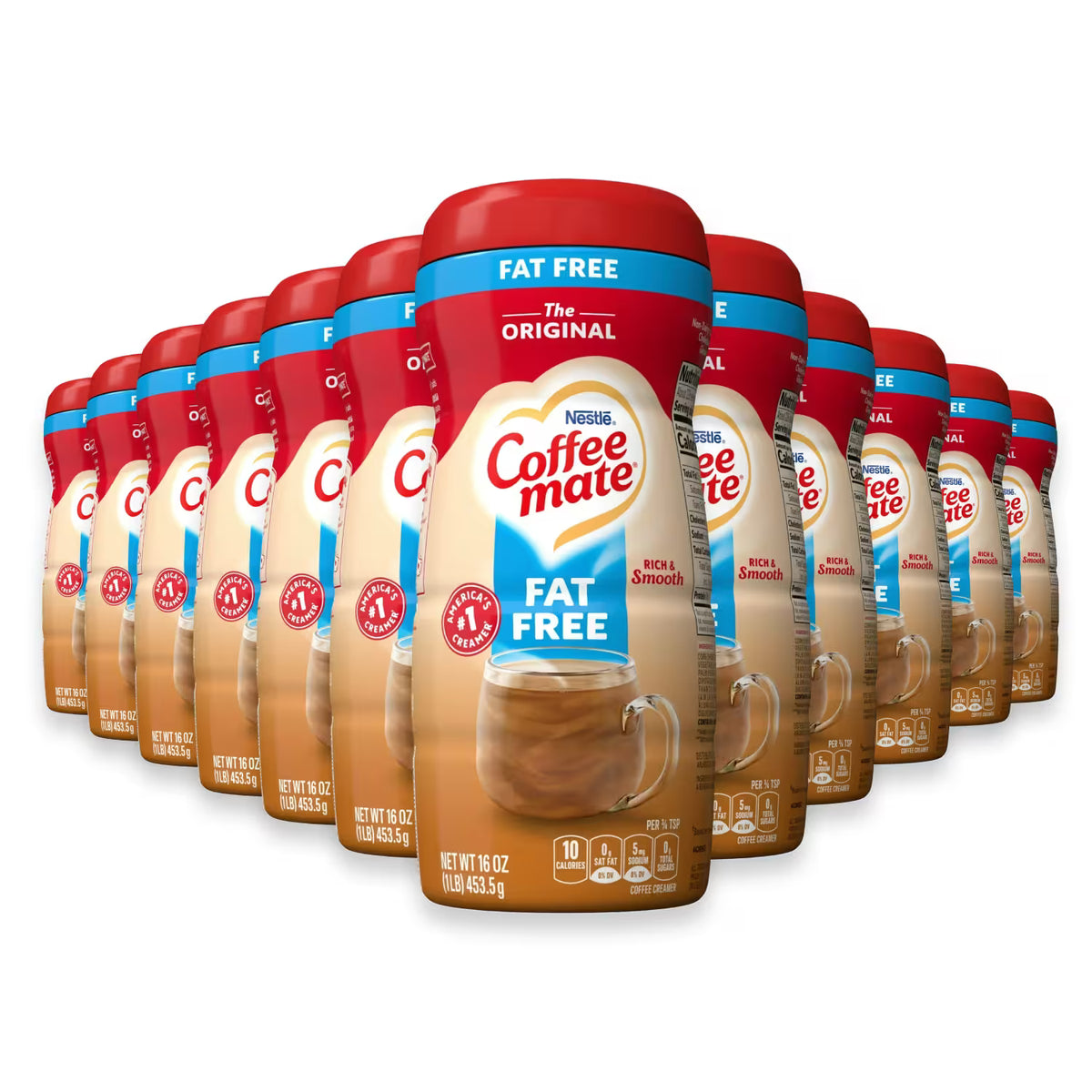 Nestlé Coffee-mate Original Powdered Coffee Creamer – 16 oz – 12 Pack ...