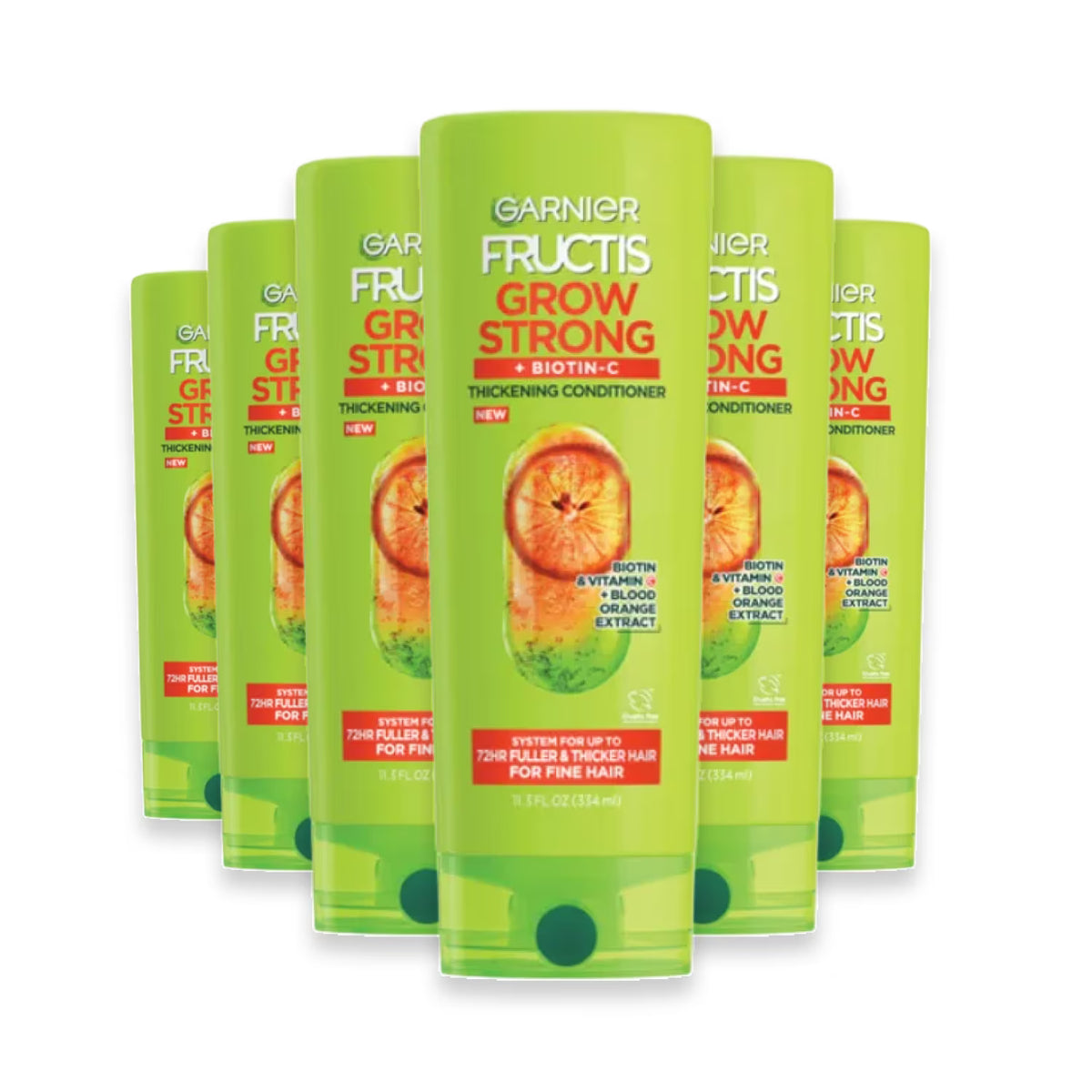 Garnier Fructis Grow Strong Thickening Conditioner - 11.3 oz - 6 Pack ...