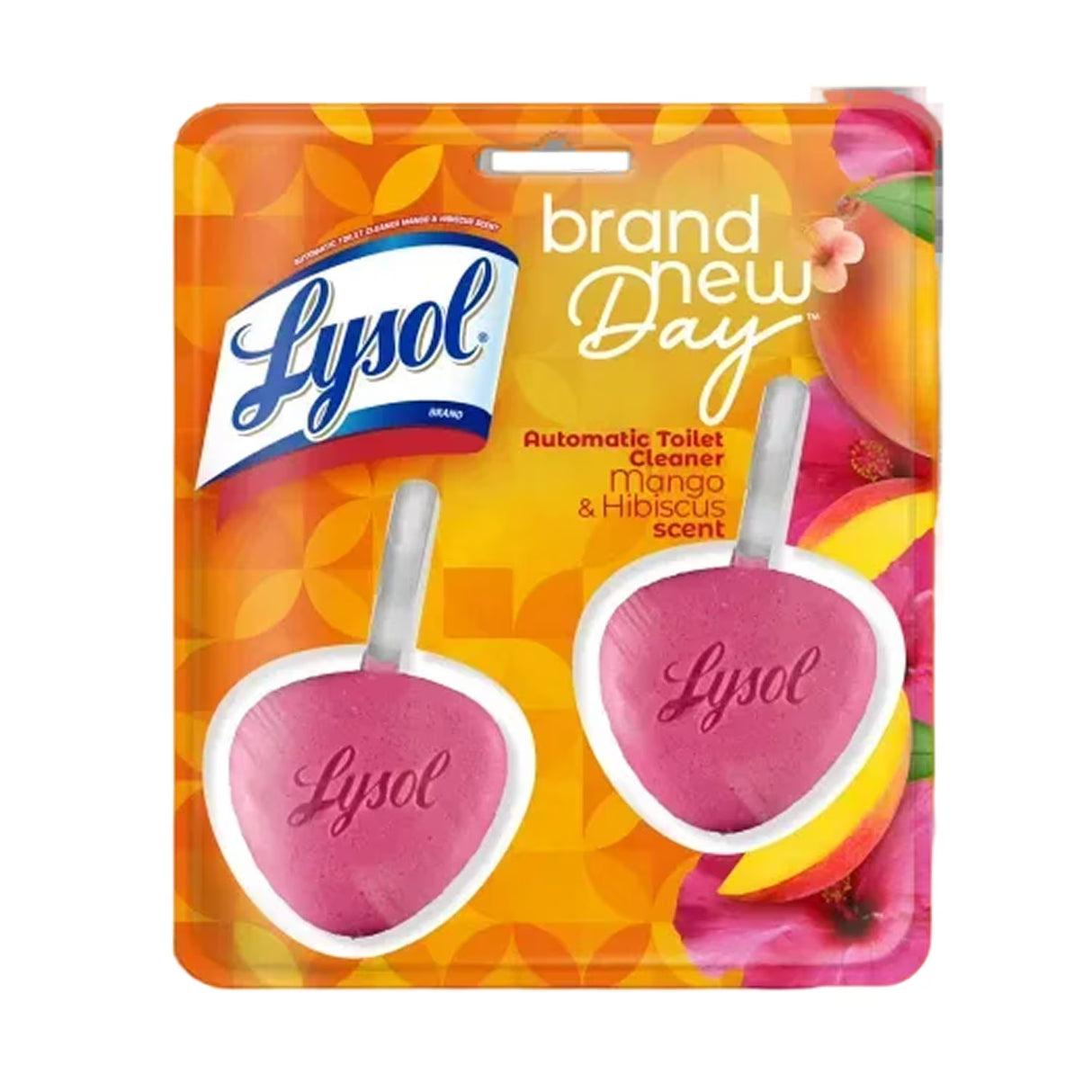 Lysol Bowl No-Mess Mango & Hibiscus, 2 ct – 4 Pack – Contarmarket