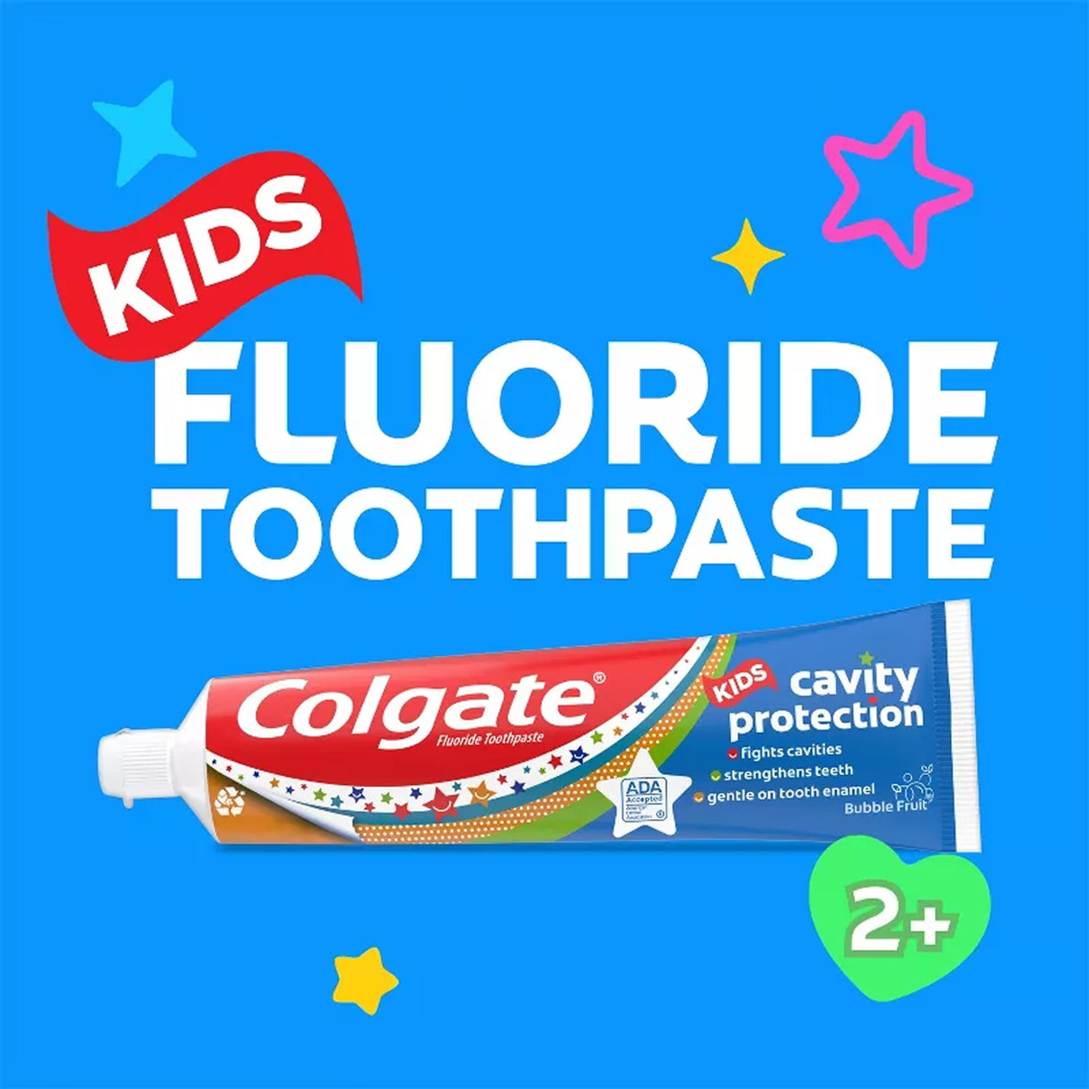 Colgate Kids Toothpate, Bubble Fruit - 4.6oz - 24 Pack – Contarmarket