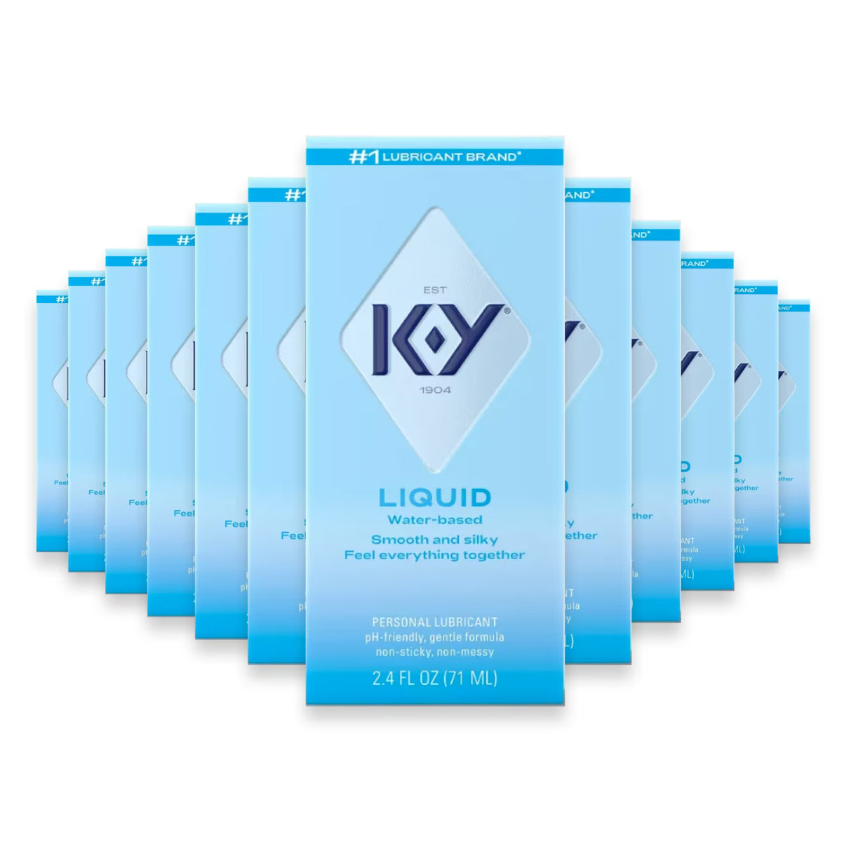 K-Y Liquid Personal Lubricant 2.4 oz | Case of 24 – Contarmarket