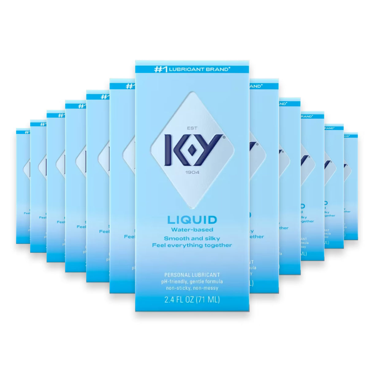 K-Y Liquid Personal Lubricant 2.4 oz | Case of 24 – Contarmarket