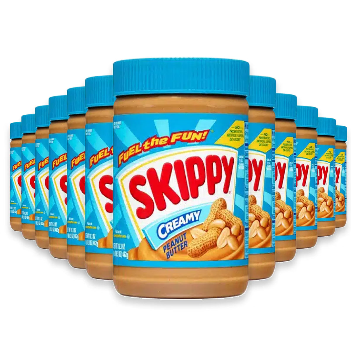 Skippy Creamy Peanut Butter - 16.3oz - 12 Pack – Contarmarket