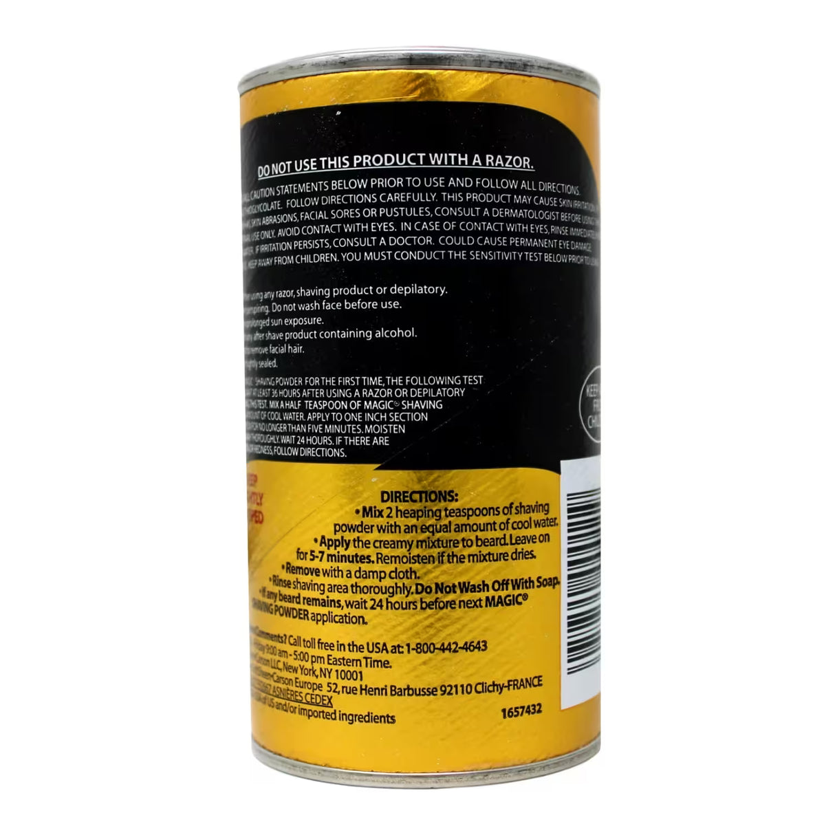 Magic Shave Gold Shaving Powder with Fragrance - 4.5 oz - 6 Pack ...