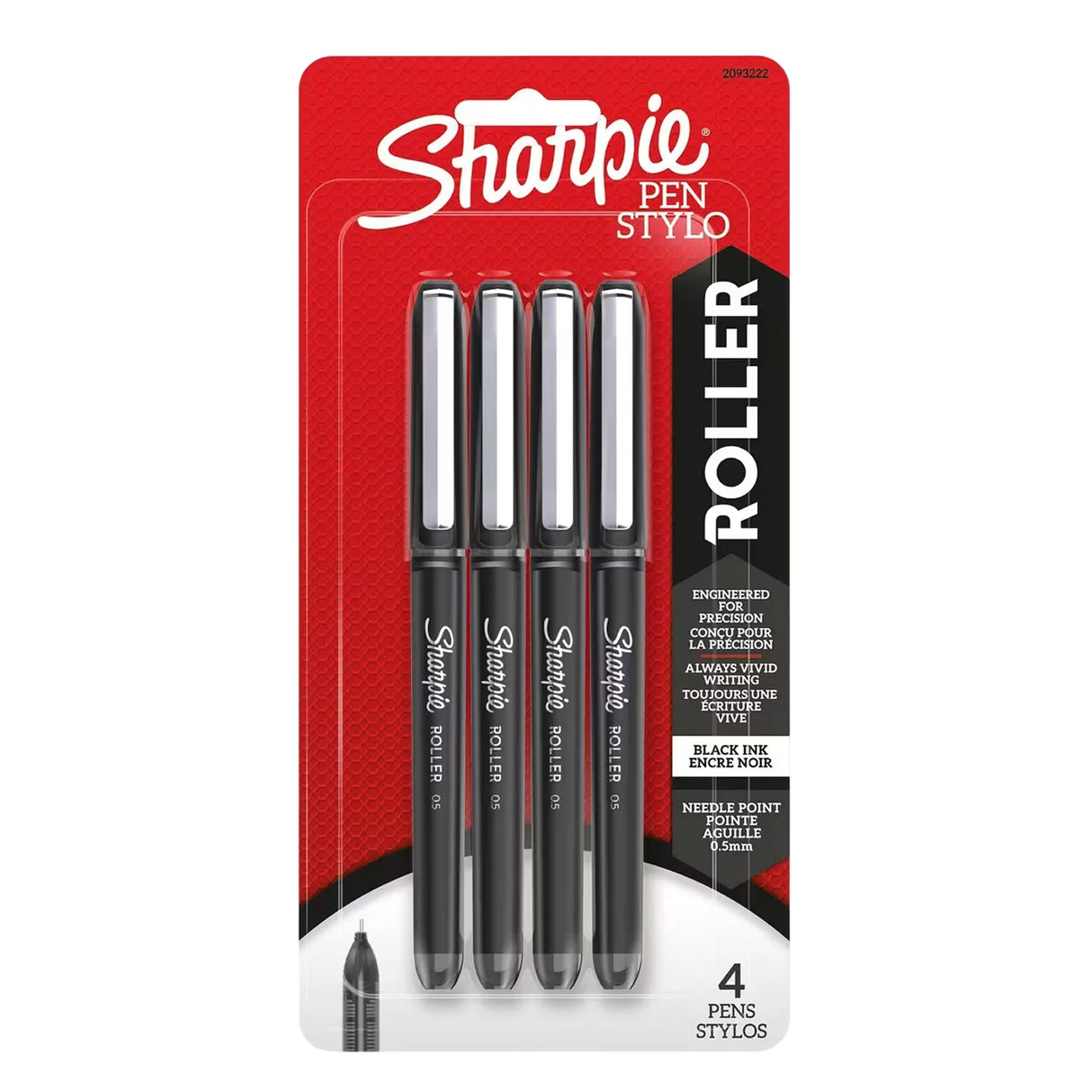 Sharpie Roller Retractable Pens Black 36 Pack – Contarmarket
