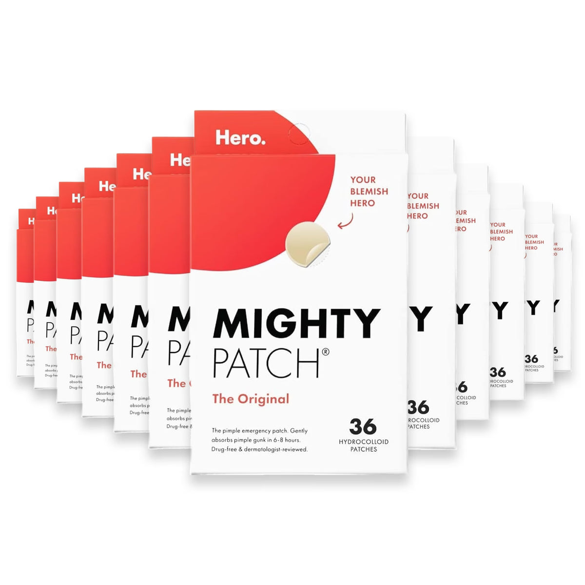 Hero Mighty Patch Original Acne Patches 36 Ct 24 Pack – Contarmarket