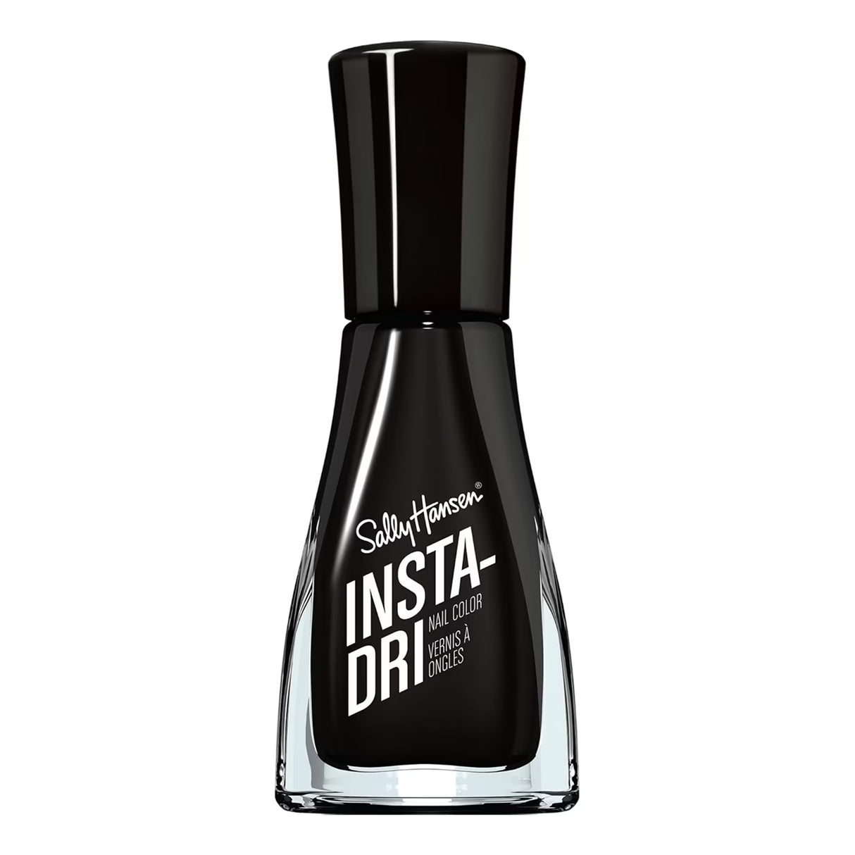 Sally Hansen Insta-Dri Nail Enamel Black to Black Glossy Opaque - 72 P ...