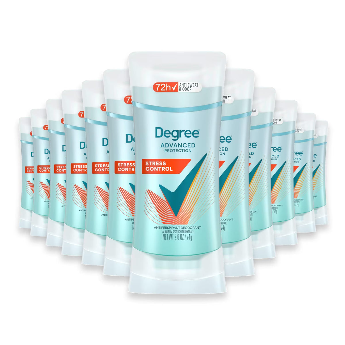 Degree Advanced Stress Control Antiperspirant Deodorant for Women Invi ...