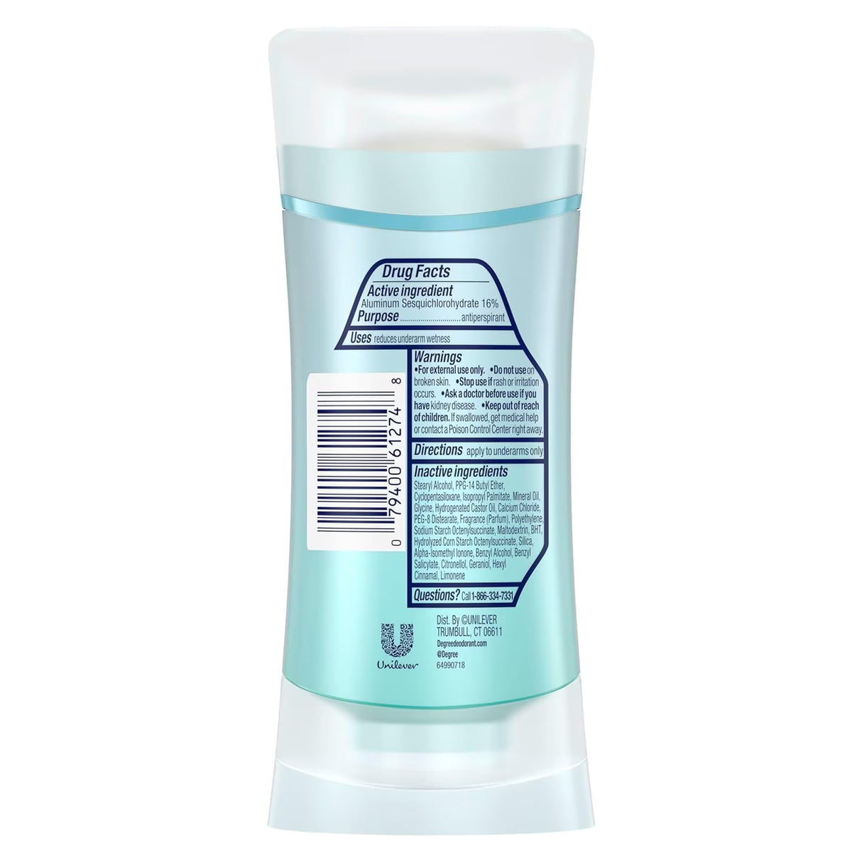 Degree Advanced Stress Control Antiperspirant Deodorant for Women Invi ...