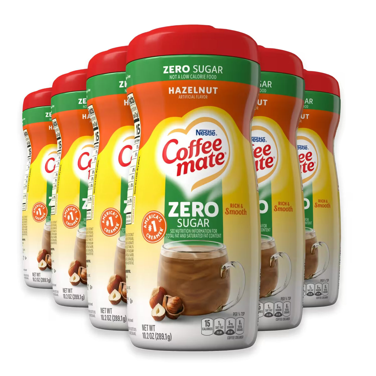 Nestlé Coffee-mate Sugar Free Hazelnut Powdered Coffee Creamer 10.2 oz ...