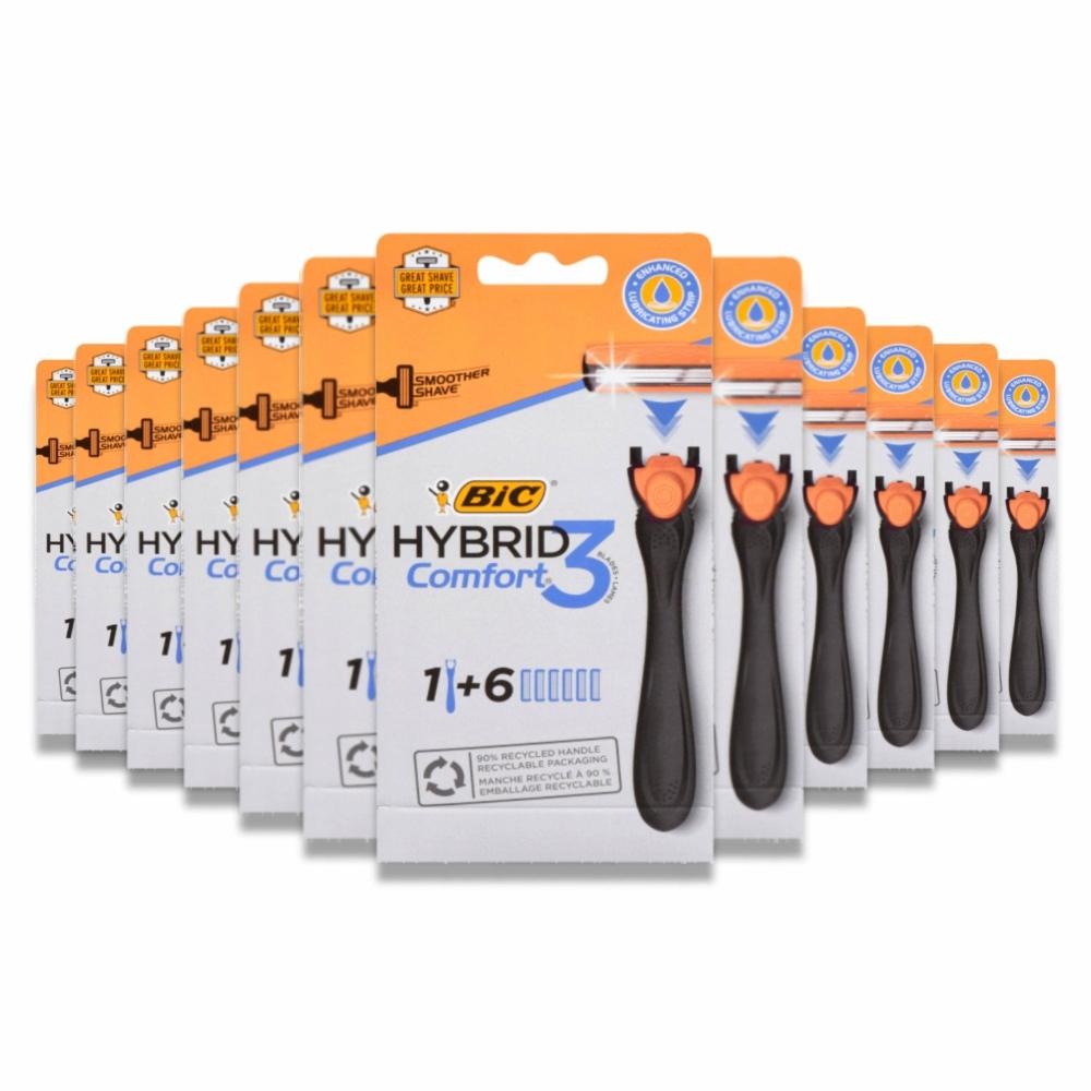 BiC - Hybrid Advance for Men, Shaver System - 1 Ea - 72 Pack – Contarmarket