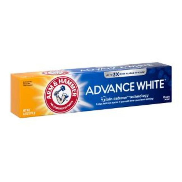Arm & Hammer White Extreme Whitening Advance Toothpaste Stain Defense ...